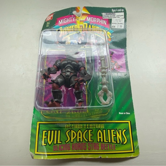 Power Ranger | Toys | Mighty Morphin Power Rangers Evil Space Aliens ...